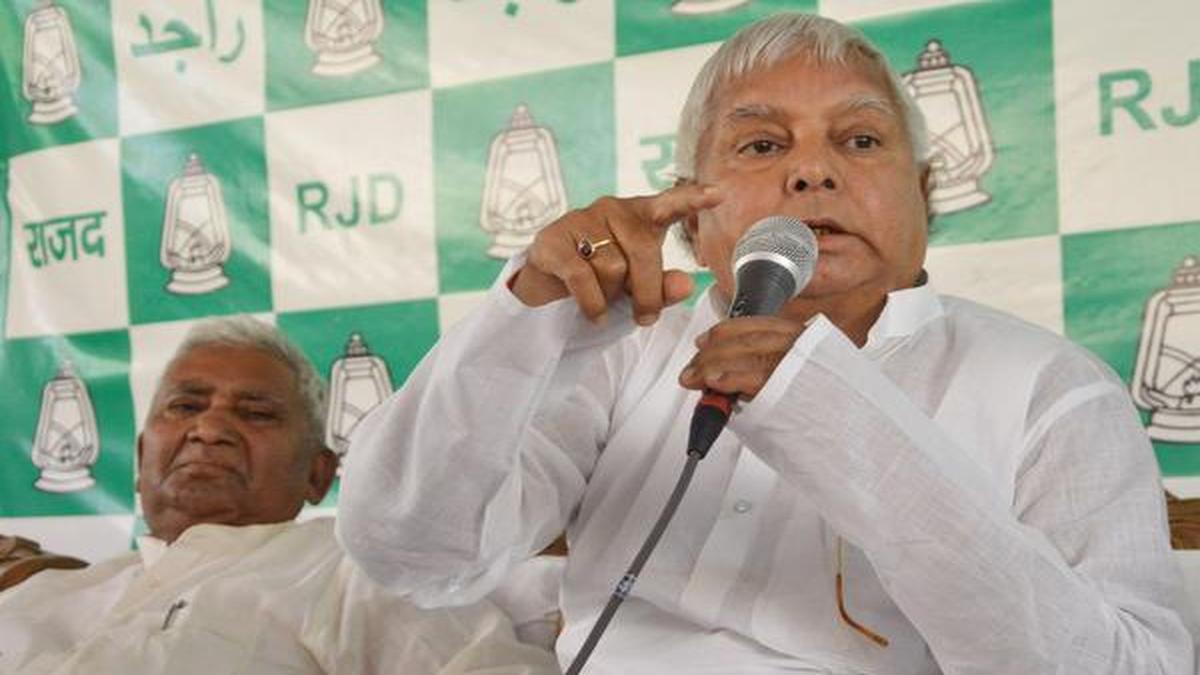 SC puts Lalu Prasad back on trial in fodder scam case - The Hindu
