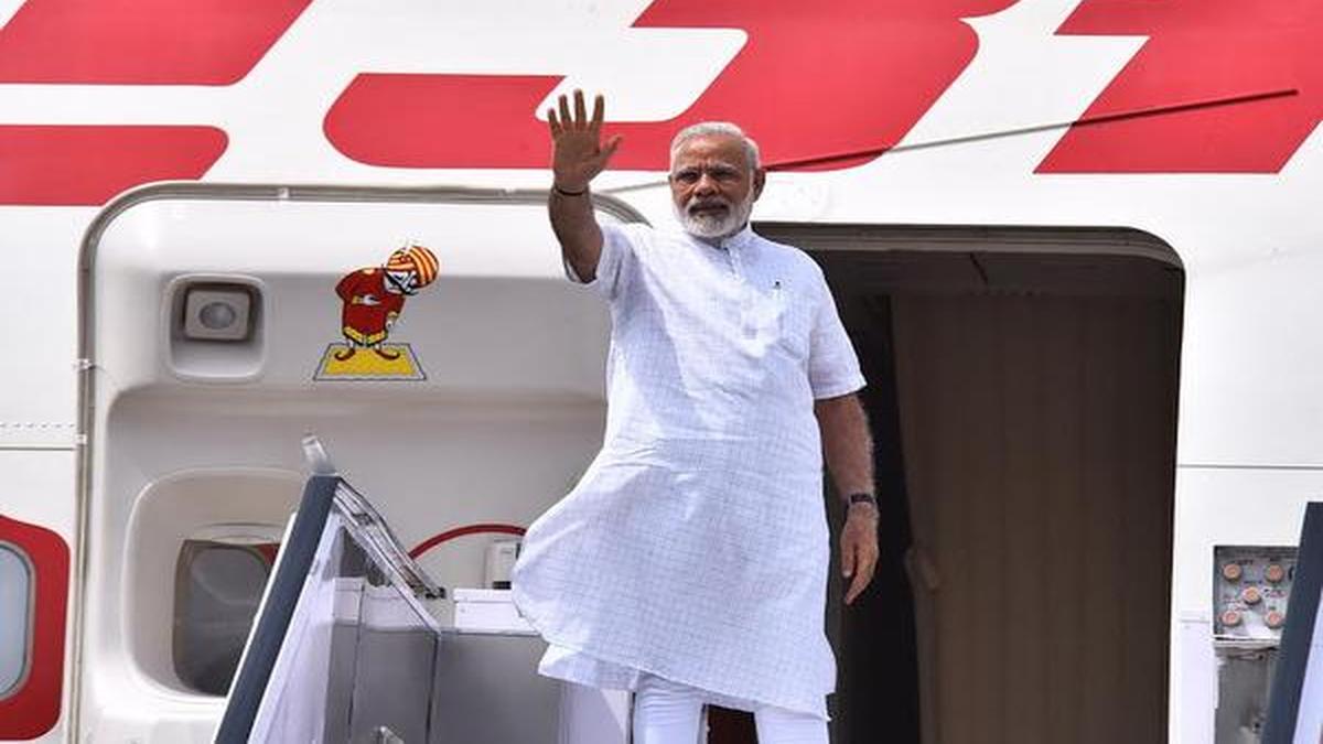 Prime Minister Narendra Modi leaves for Israel - The Hindu