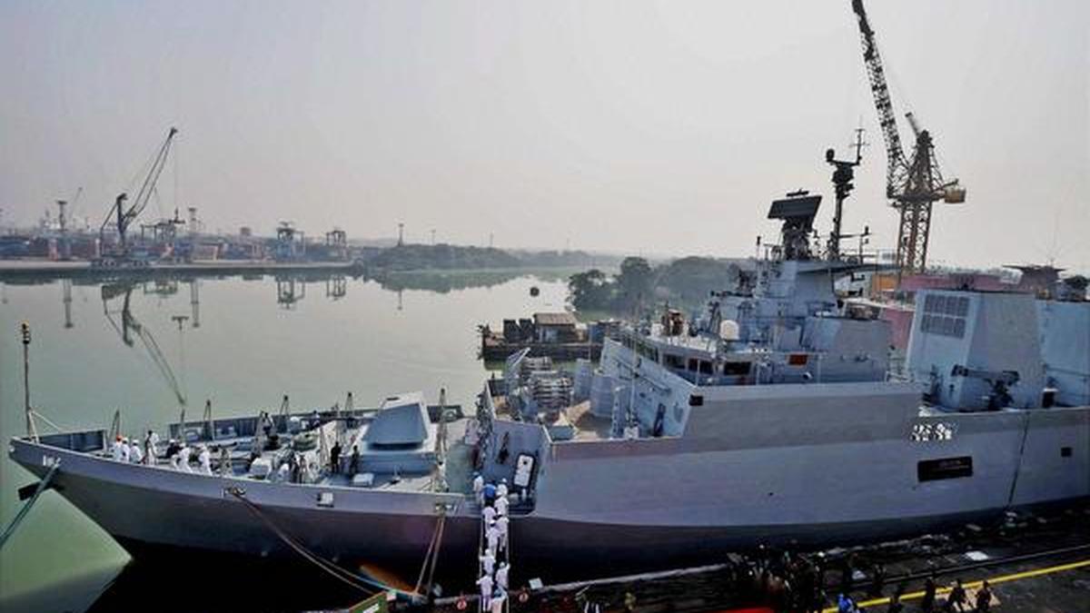 CAG flags delay in work on warships - The Hindu