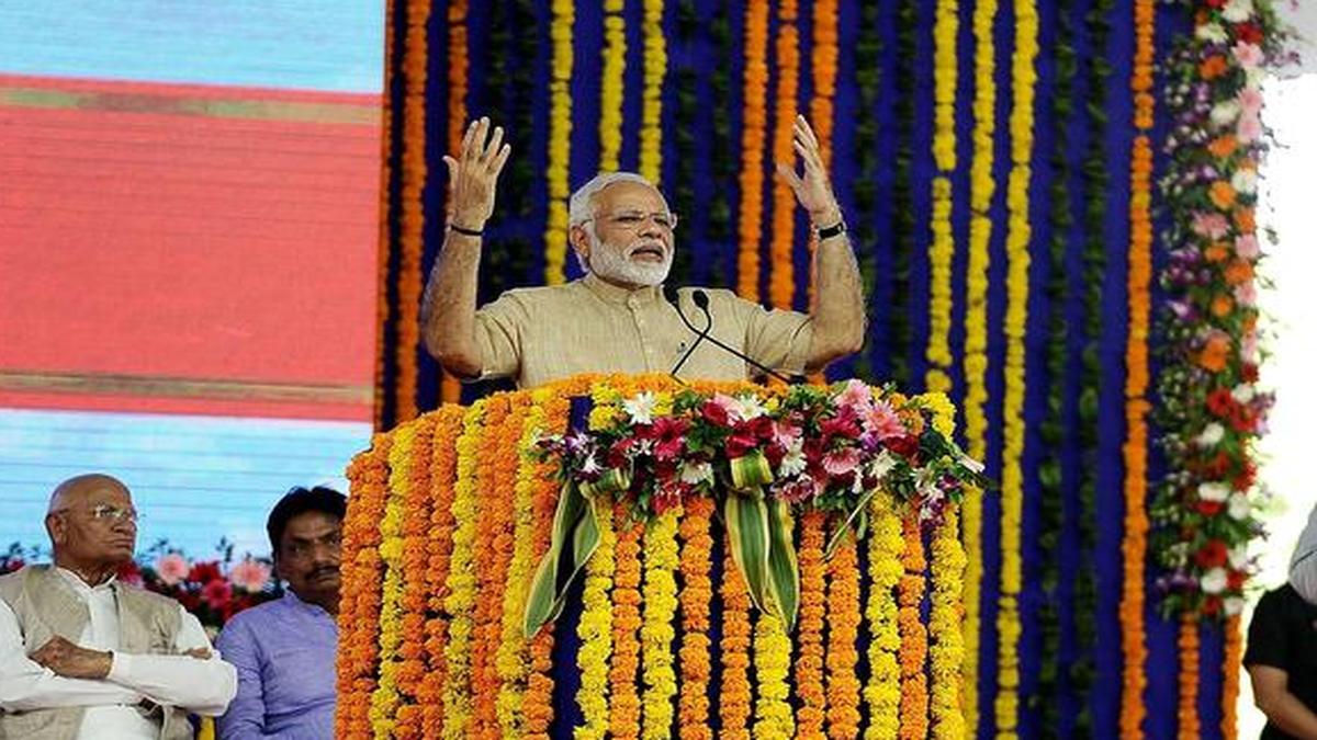 Prime Minister Narendra Modi to visit poll-bound Gujarat today - The Hindu