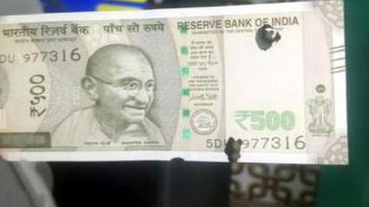 About Rs 5,000 cr spent on printing of new 500 notes - The Hindu