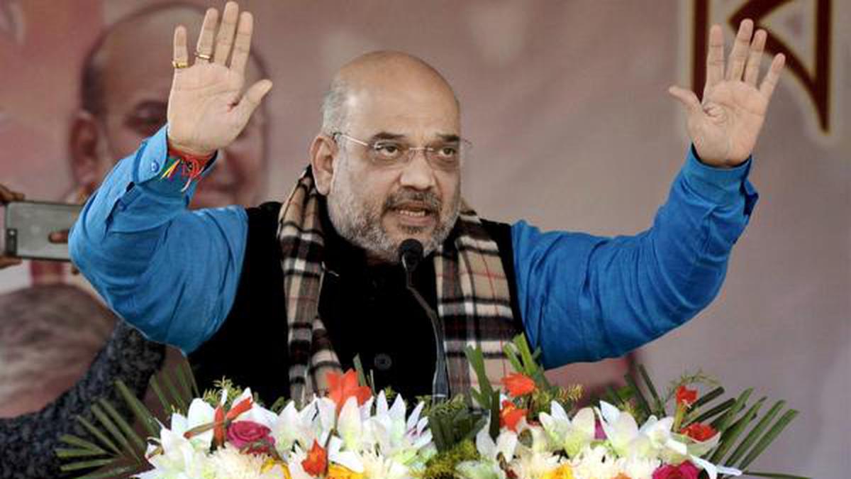 Will Send Corrupt Left Leaders To Jail Amit Shah Tells In Tripura