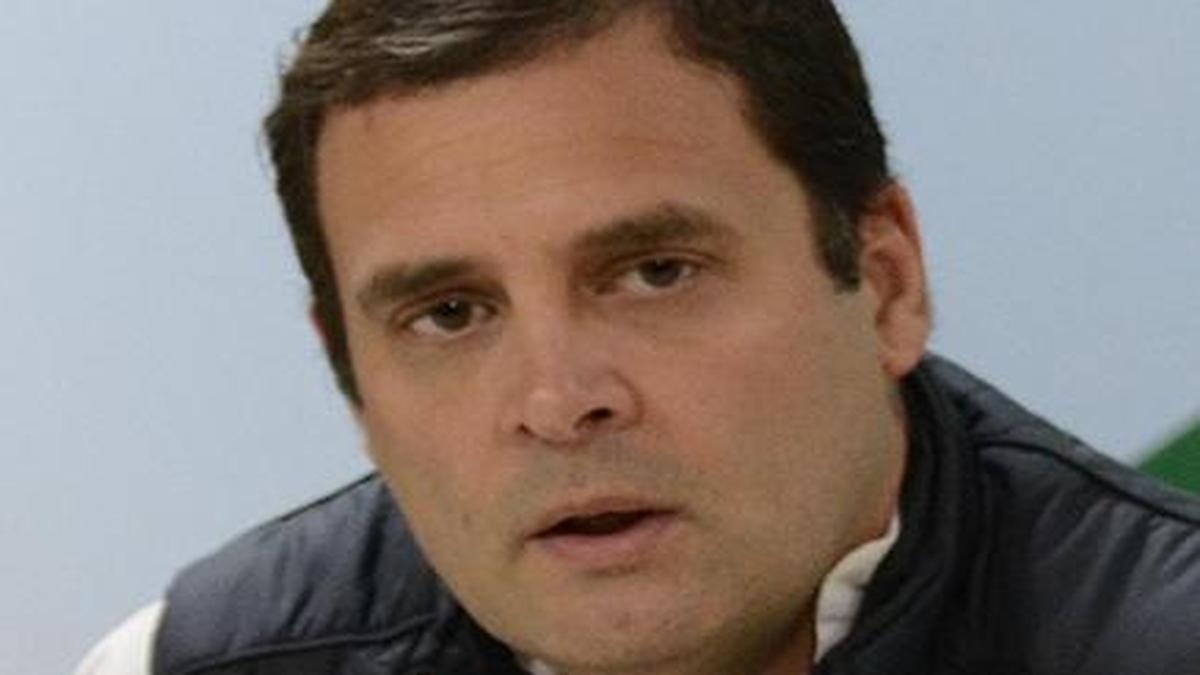 Where is the Naga peace accord, Rahul asks Modi - The Hindu