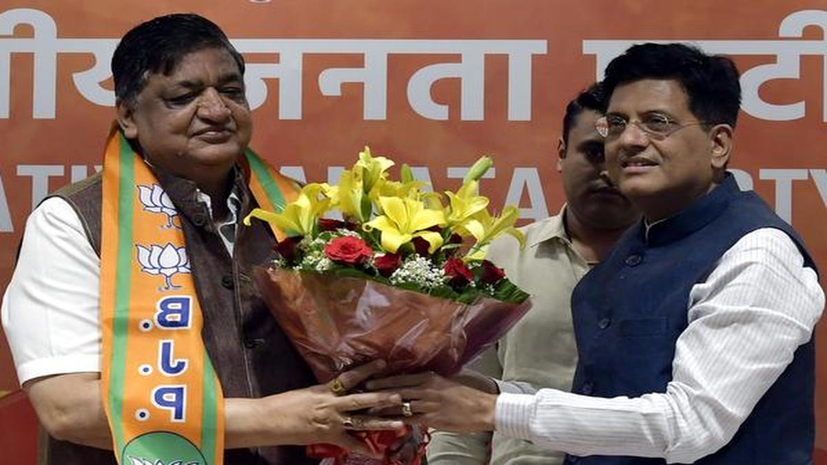 SP’s Naresh Agrawal joins BJP - The Hindu