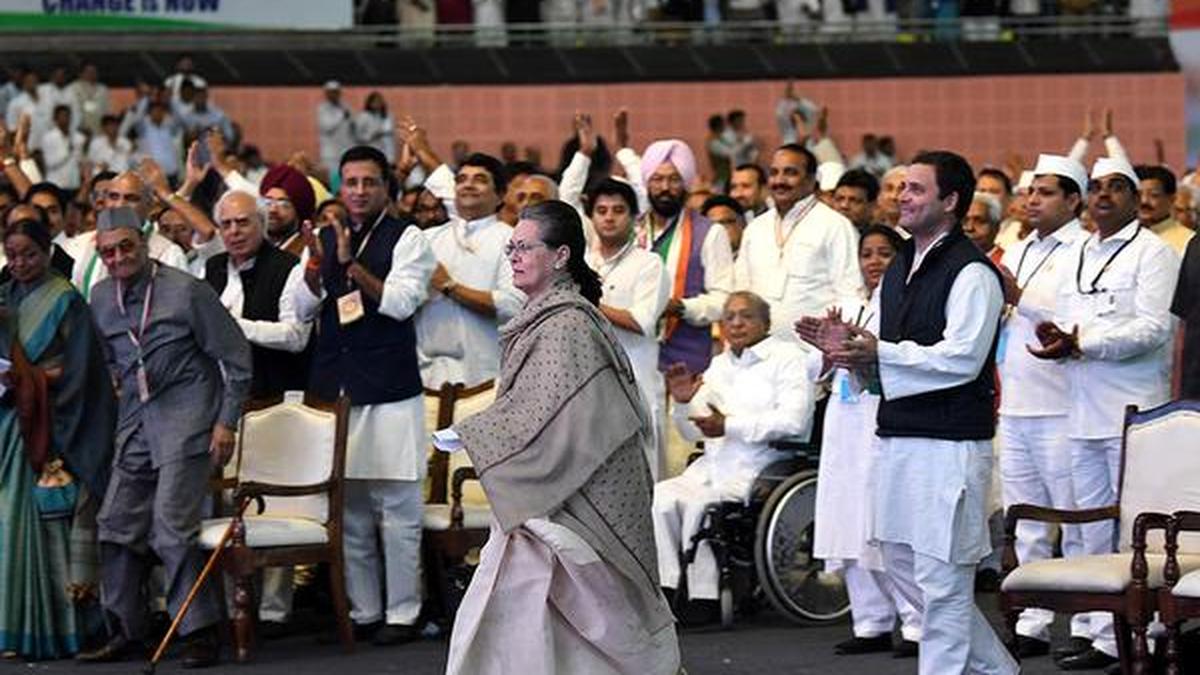 84th Congress Plenary: Modi’s promises are theatrics, says Sonia - The ...