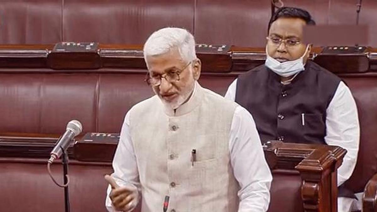 Parliament proceedings | Vijayasai Reddy expresses regret over remarks against RS Chair - The Hindu