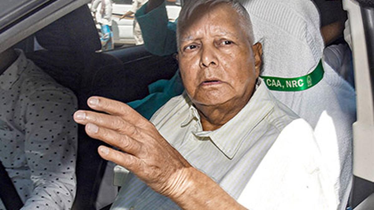 Mamata Banerjee should be allowed to lead INDIA bloc: RJD chief Lalu Prasad - The Hindu