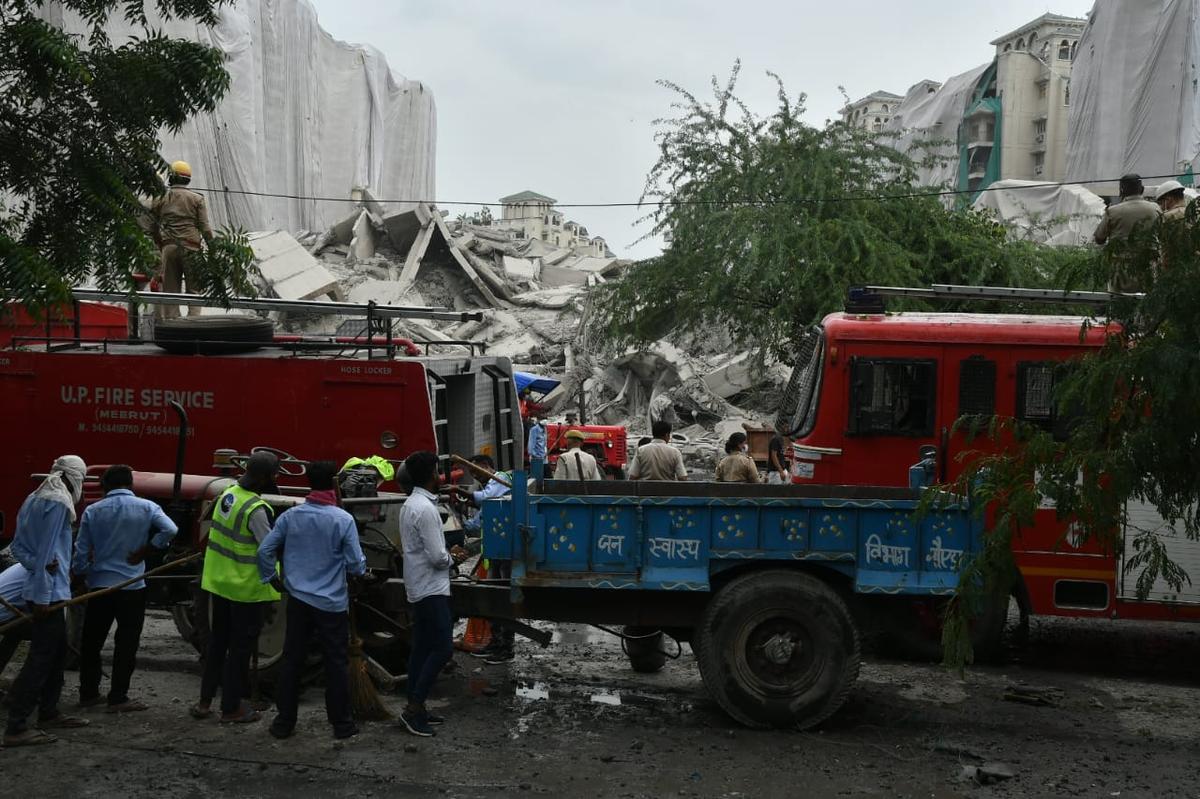 Noida Supertech twin towers demolition | Updates - The Hindu