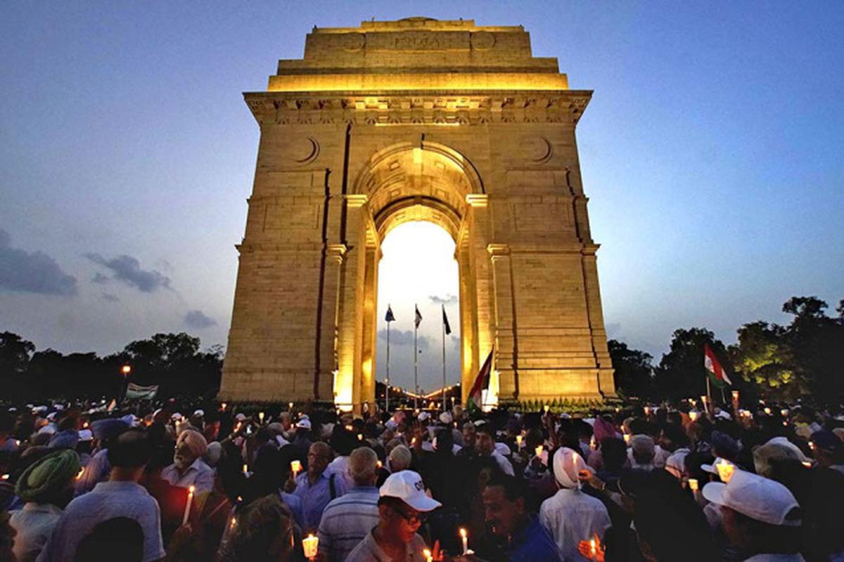 Archway to history: India Gate foundation stone laid 100 years ago by ...