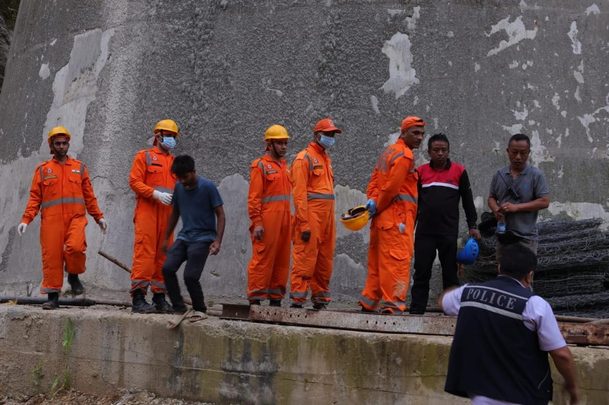 18 killed as an under-construction railway bridge collapses in Mizoram - The Hindu