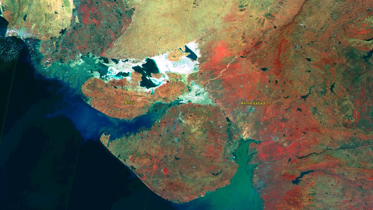 India's latest earth observation satellite starts serving images - The ...