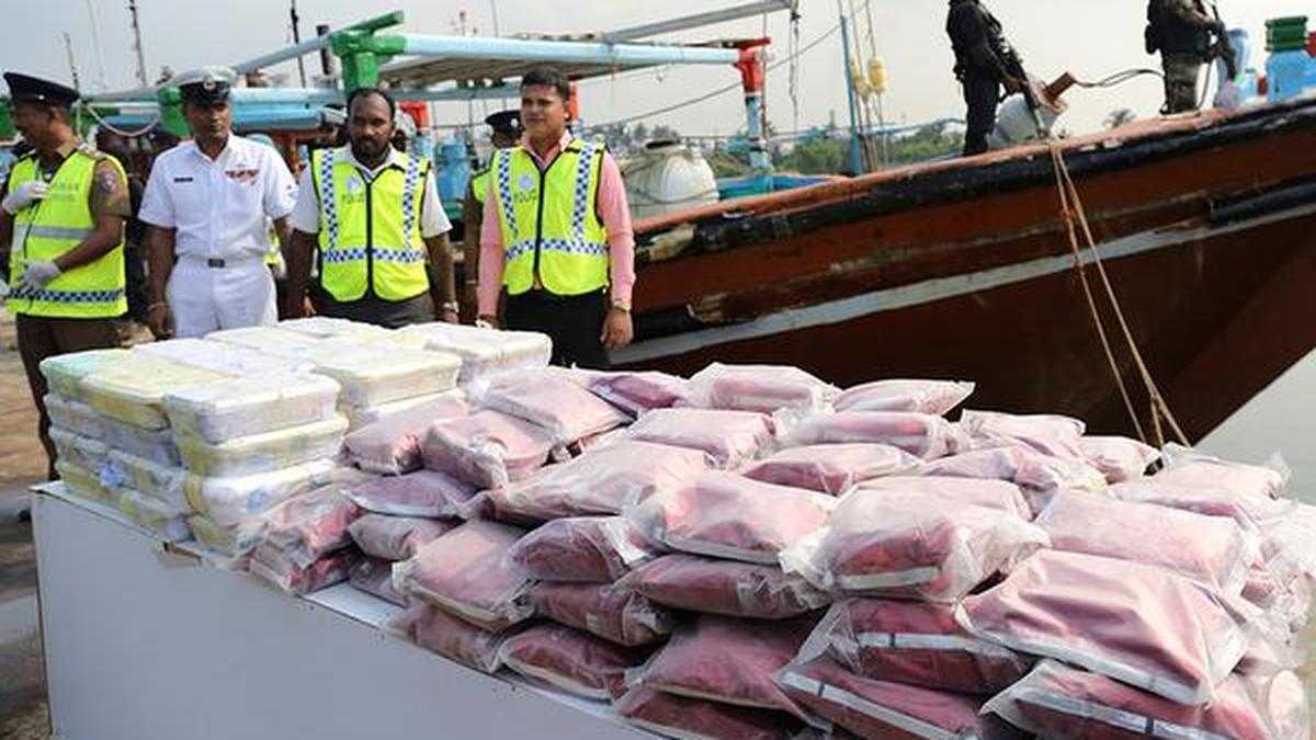 Seizure of Afghan meth on high seas triggers concern - The Hindu