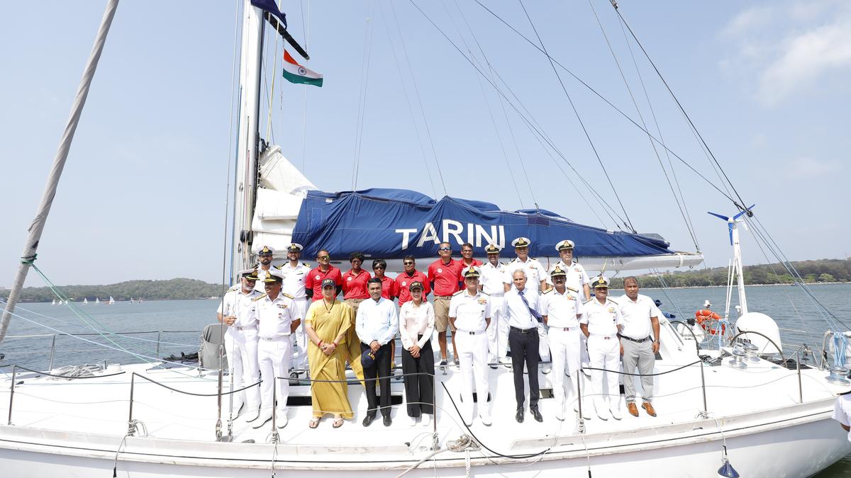 INSV Tarini returns to Goa after 188-day voyage - The Hindu