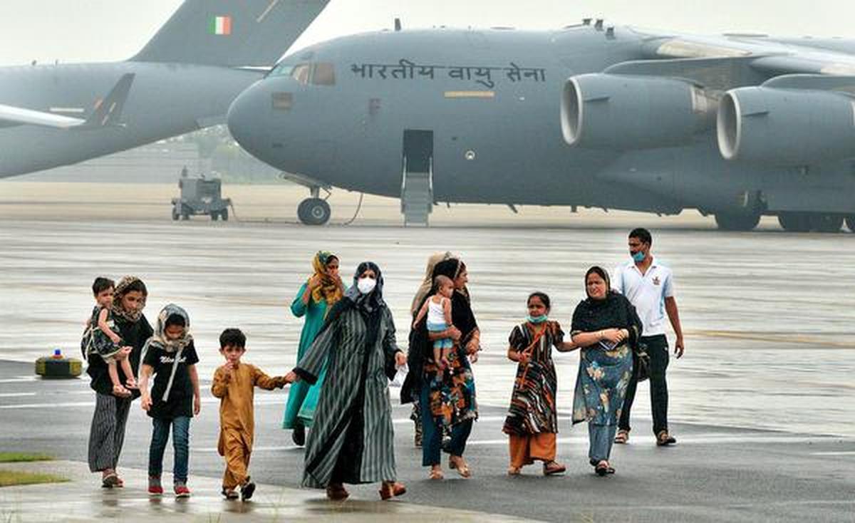 Afghan nationals receive a lifeline - The Hindu