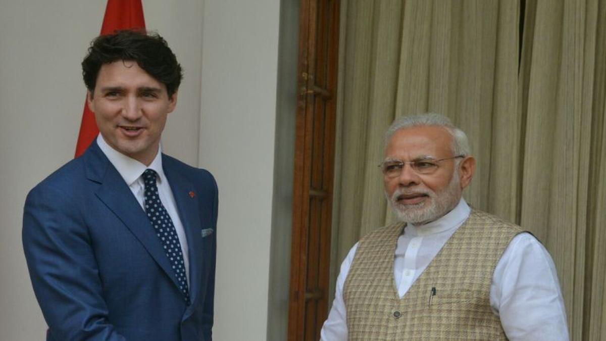 Justin Trudeau meets PM Modi - The Hindu