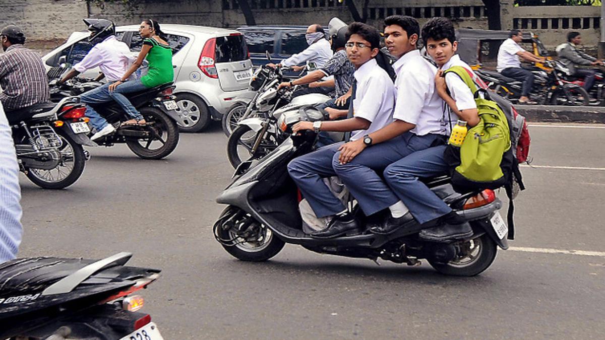 I suggest tripling on two-wheelers when petrol sells at ₹200 a litre ...