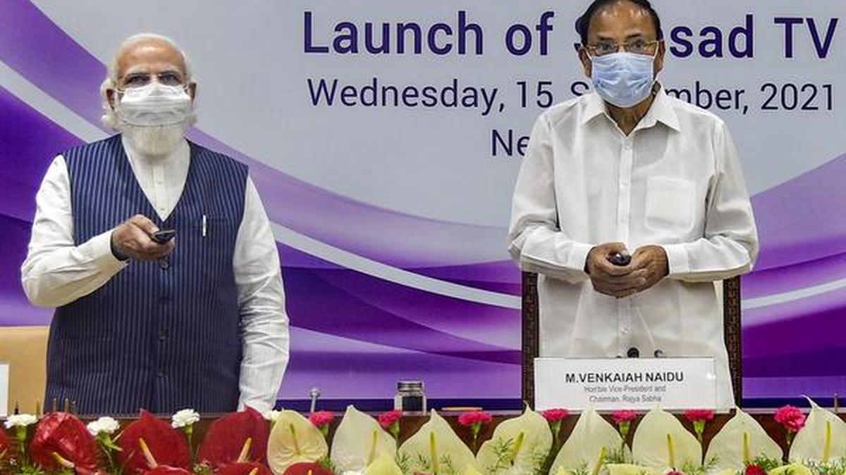 Sansad TV launched; Modi calls it new voice of Parliament - The Hindu
