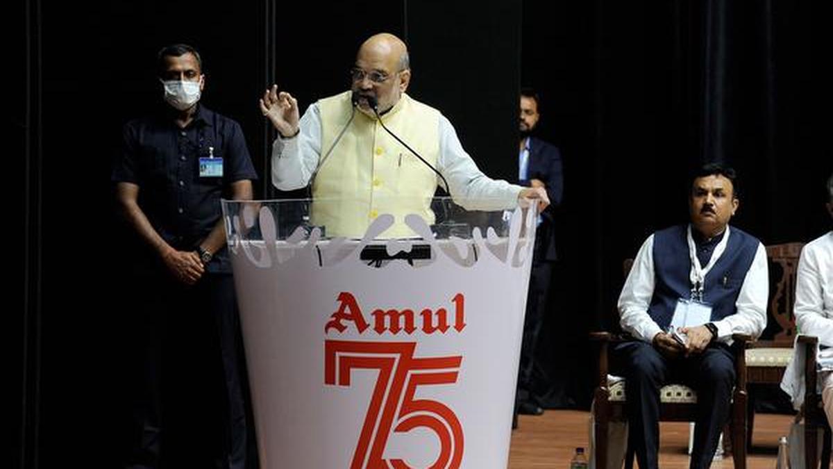 Amul model can go beyond milk and dairy sector: Amit Shah - The Hindu
