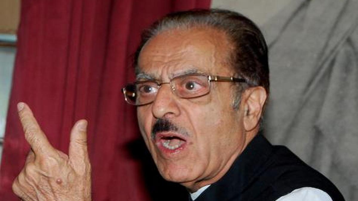 Critics have not read my book, says Saifuddin Soz - The Hindu