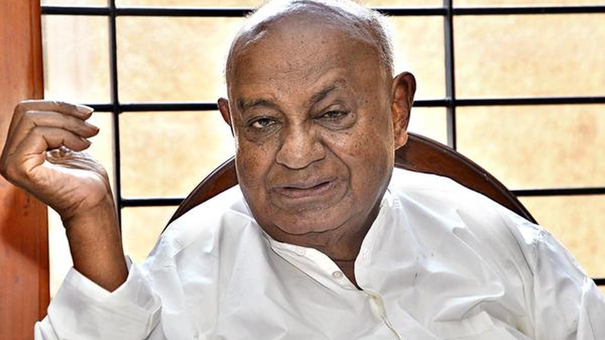 Siddaramaiah’s aim was to become Leader of Opposition: Deve Gowda - The ...