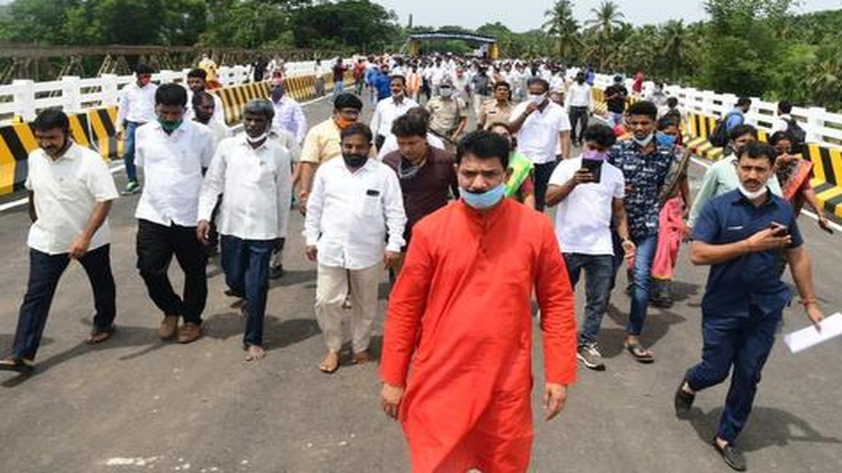 New bridge at Gurupura completed in record time, opened - The Hindu