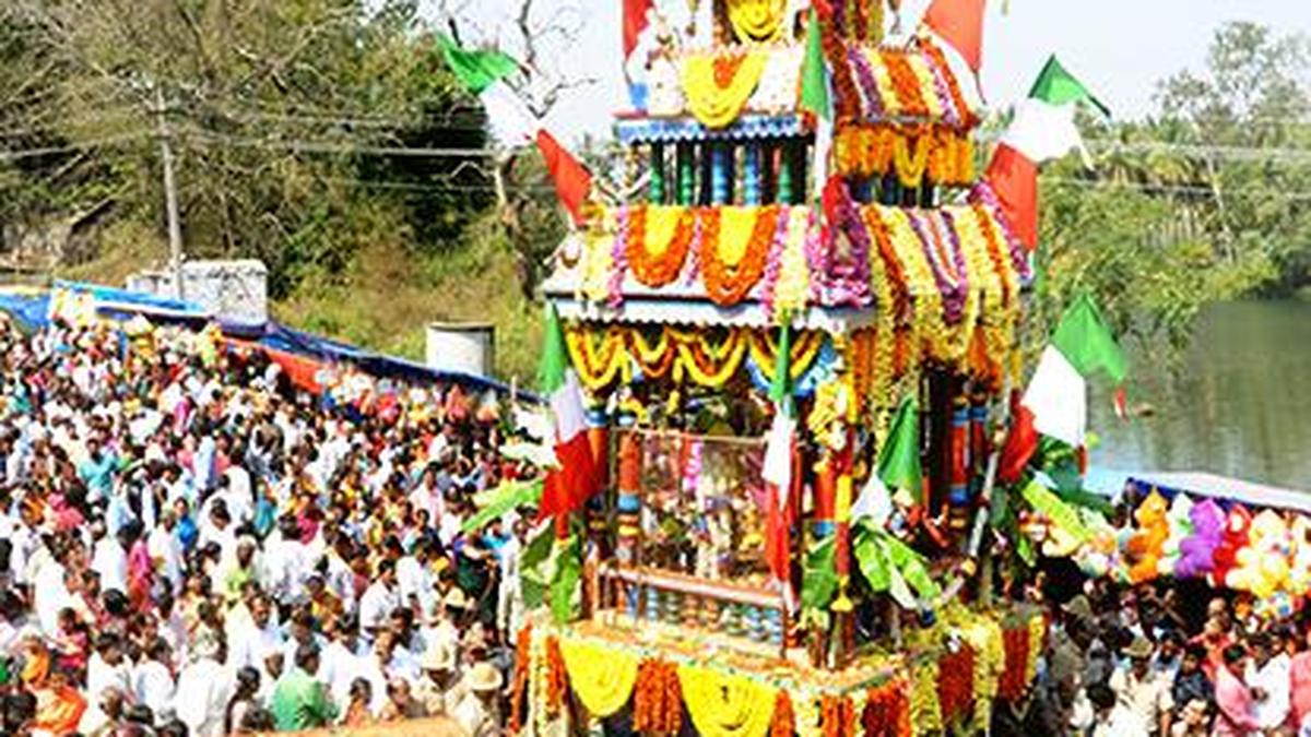 Brahma Rathotsava held - The Hindu