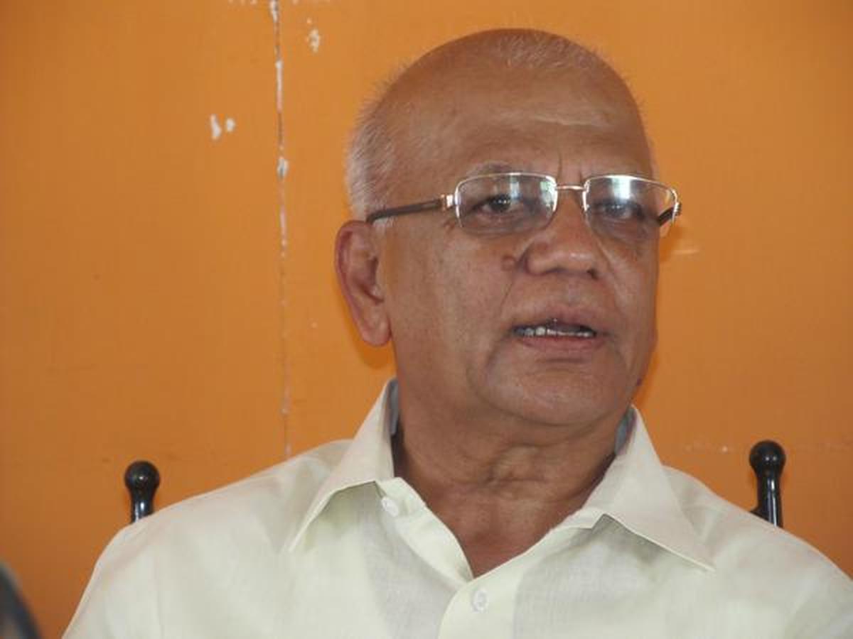 S.R. Patil fails to make it to Congress list for Council polls - The Hindu