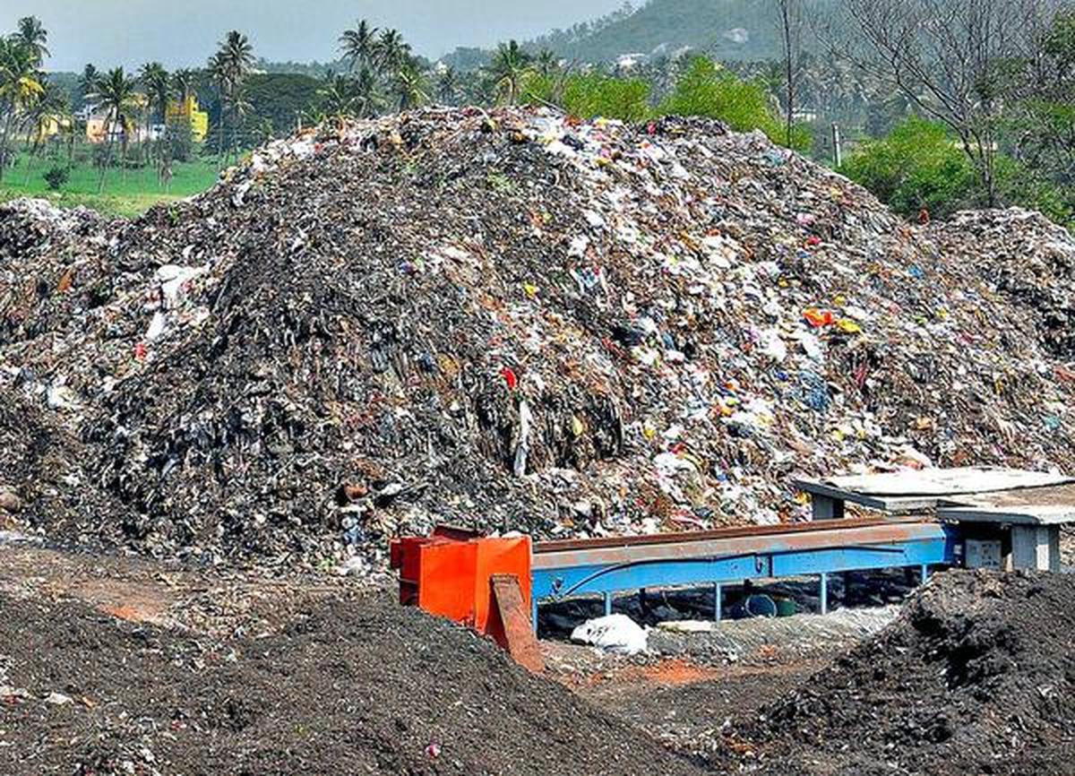 Legacy waste disposal project inching towards implementation - The Hindu