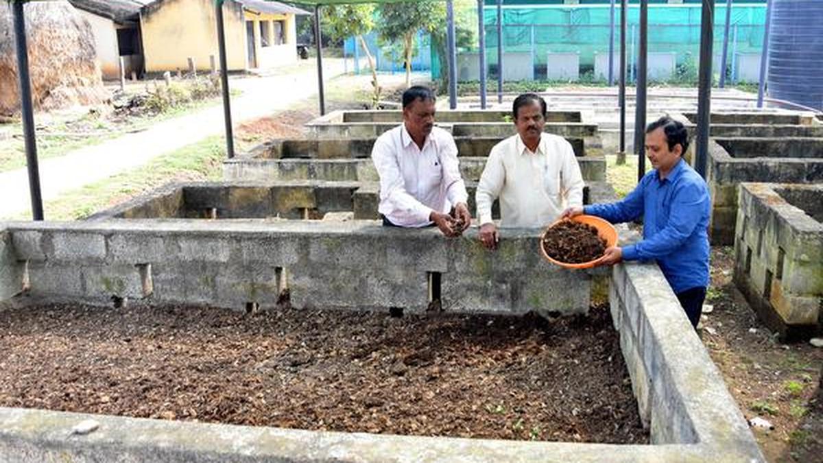 UAHS develops technology to hasten decomposition of areca waste - The Hindu