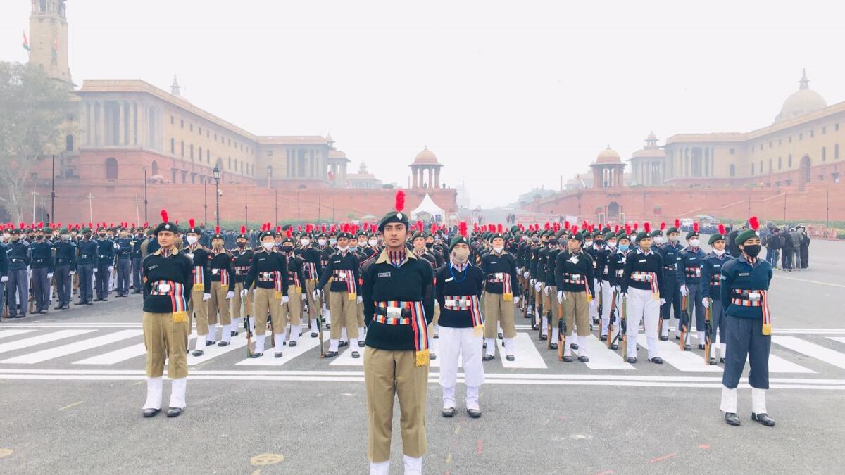 Cadet from Mysuru leads NCC contingent at Republic Day parade in New Delhi - The Hindu