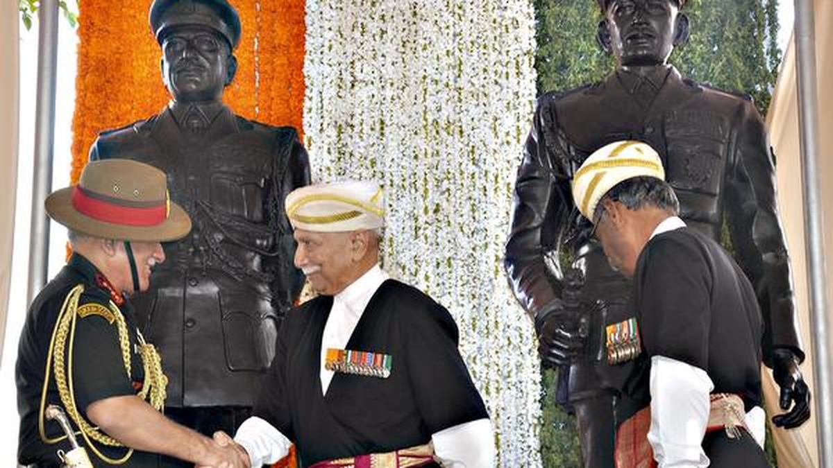 Army chief pays tribute to the valour of people of Kodagu - The Hindu
