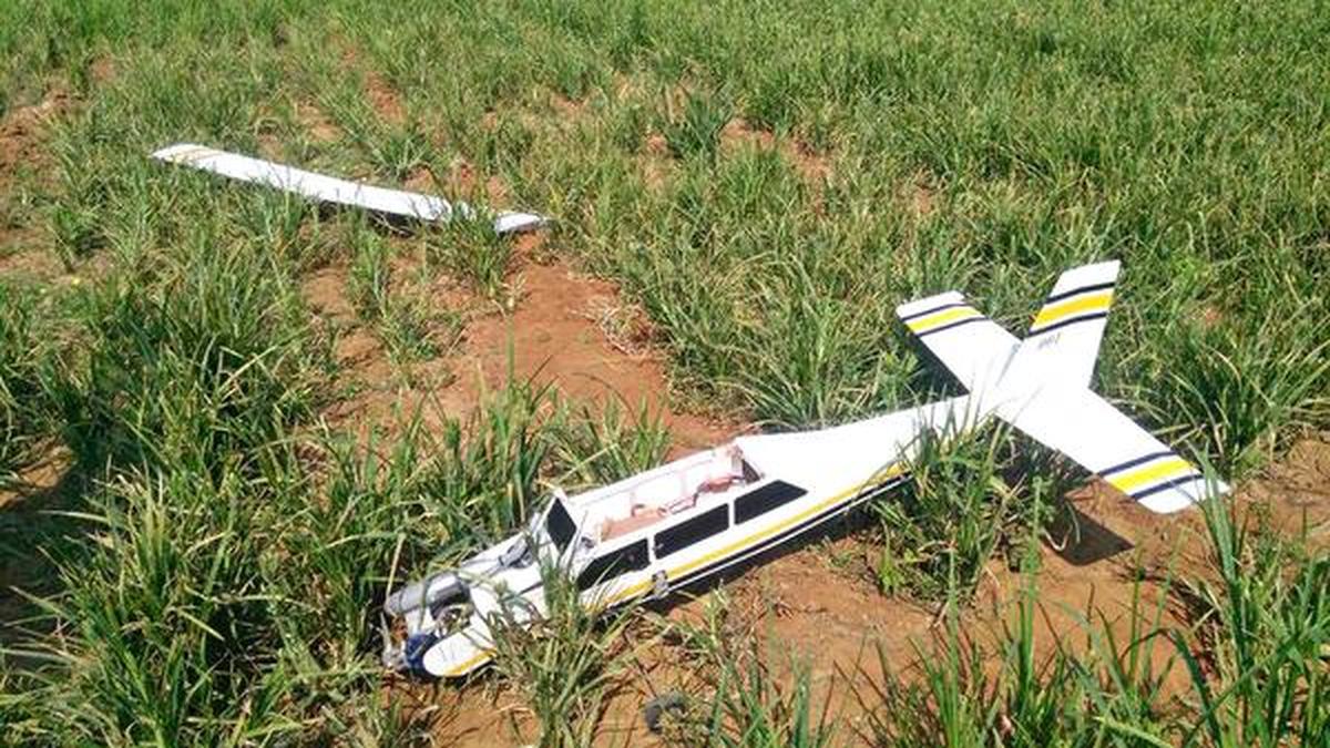 DRDO’s drone crashes in Challakere taluk - The Hindu