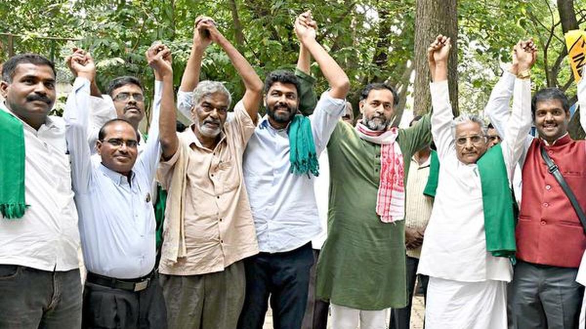 Swaraj India releases first list of six candidates - The Hindu