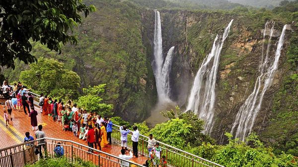 Jog Falls to get five-star hotel, ropeway across Sharavati - The Hindu