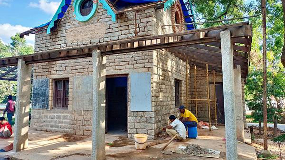 Restoration of Doddajala station under way - The Hindu