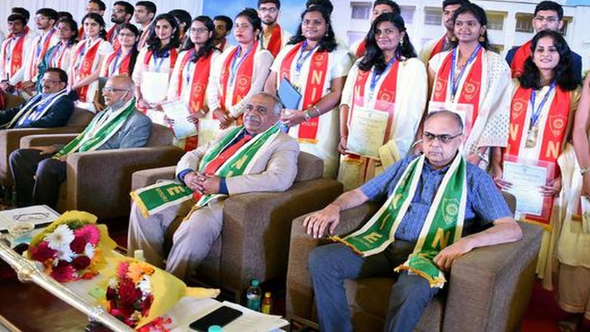 Graduation Day of NIE held - The Hindu