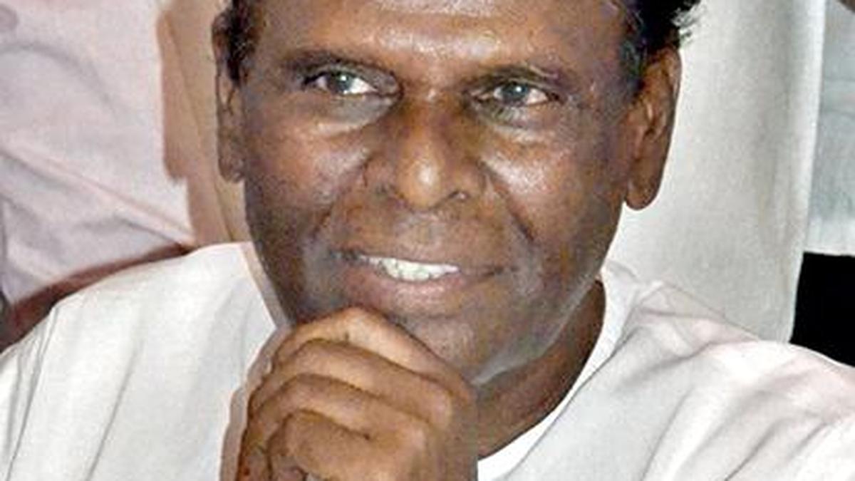 Former Minister G. Ramakrishna passes away - The Hindu