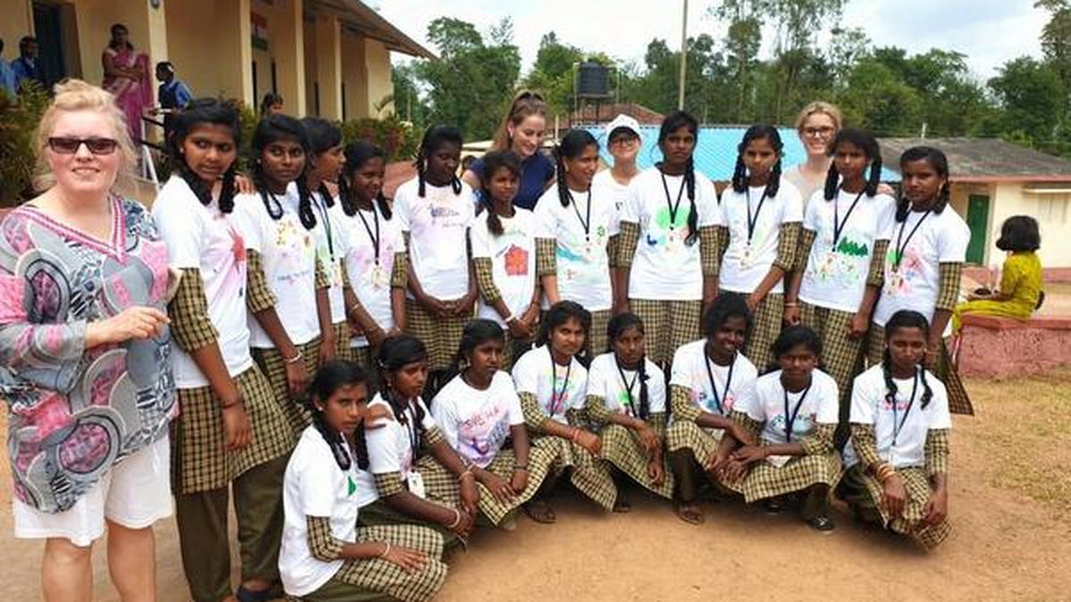 Once dilapidated, now buzzing: Government school gets new life - The Hindu