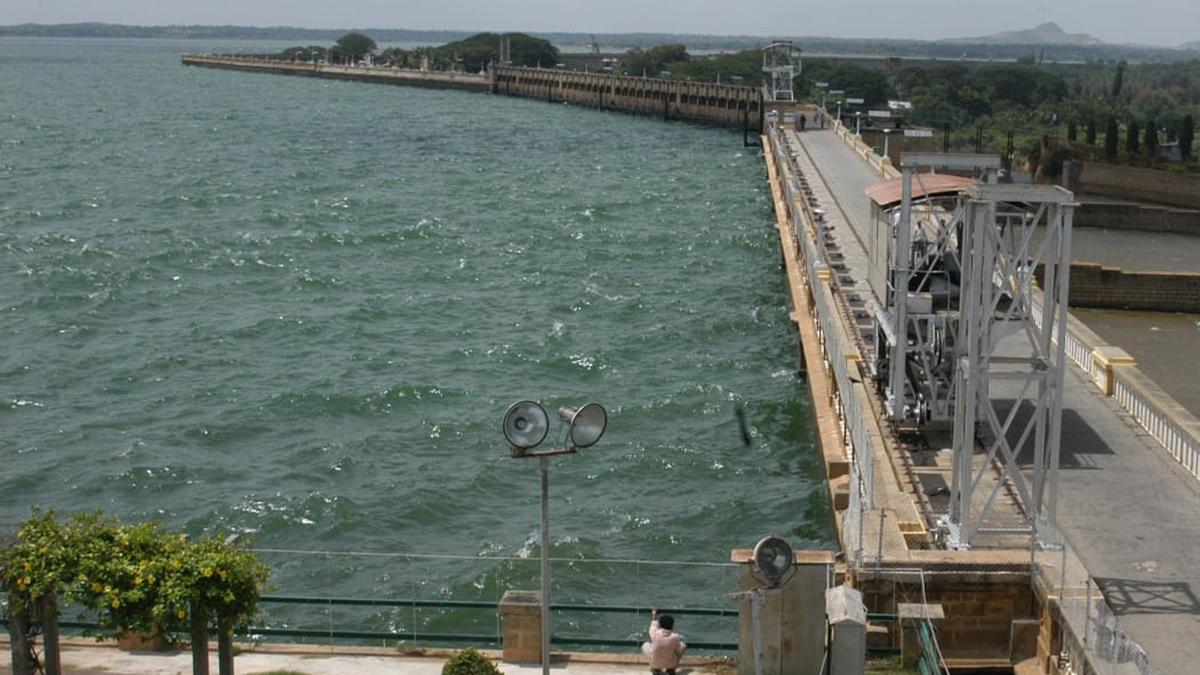 KRS dam is full following heavy rains in October - The Hindu