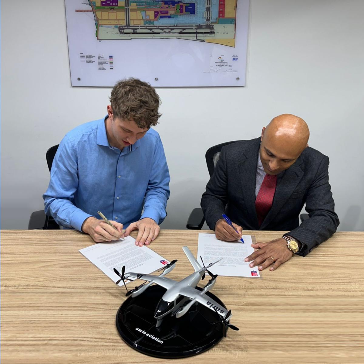 Bangalore International Airport Limited ties up with Sarla Aviation to ...