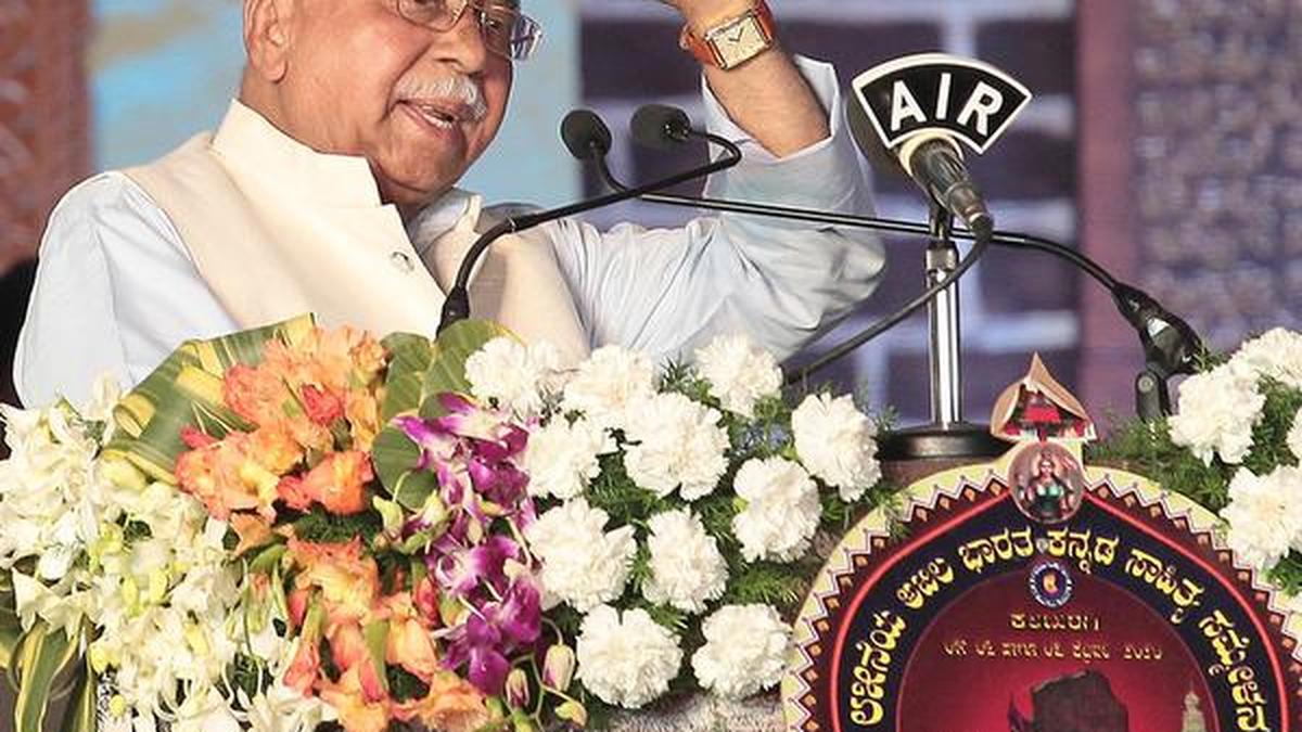 Kambar favours universal use of Kannada in e-governance - The Hindu