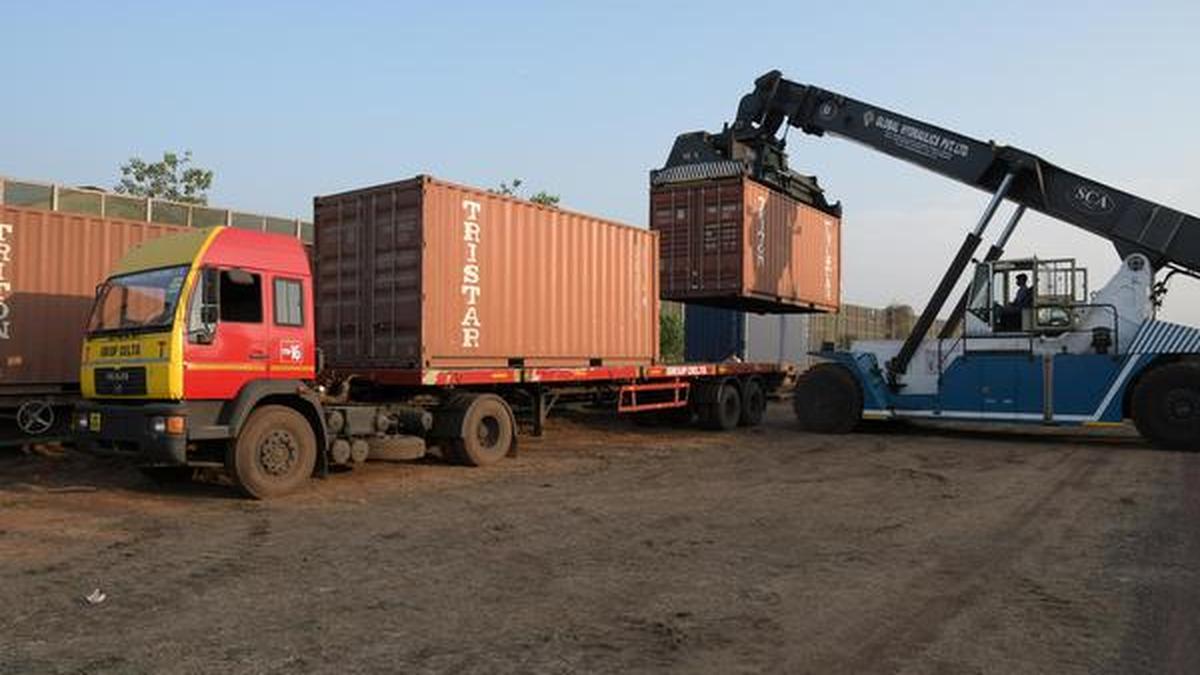 Inland container yard work to begin soon at Kadakola - The Hindu