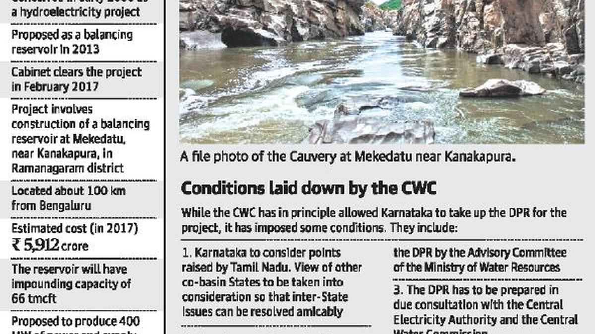 Acceptance of feasibility report means Mekedatu project is sustainable ...