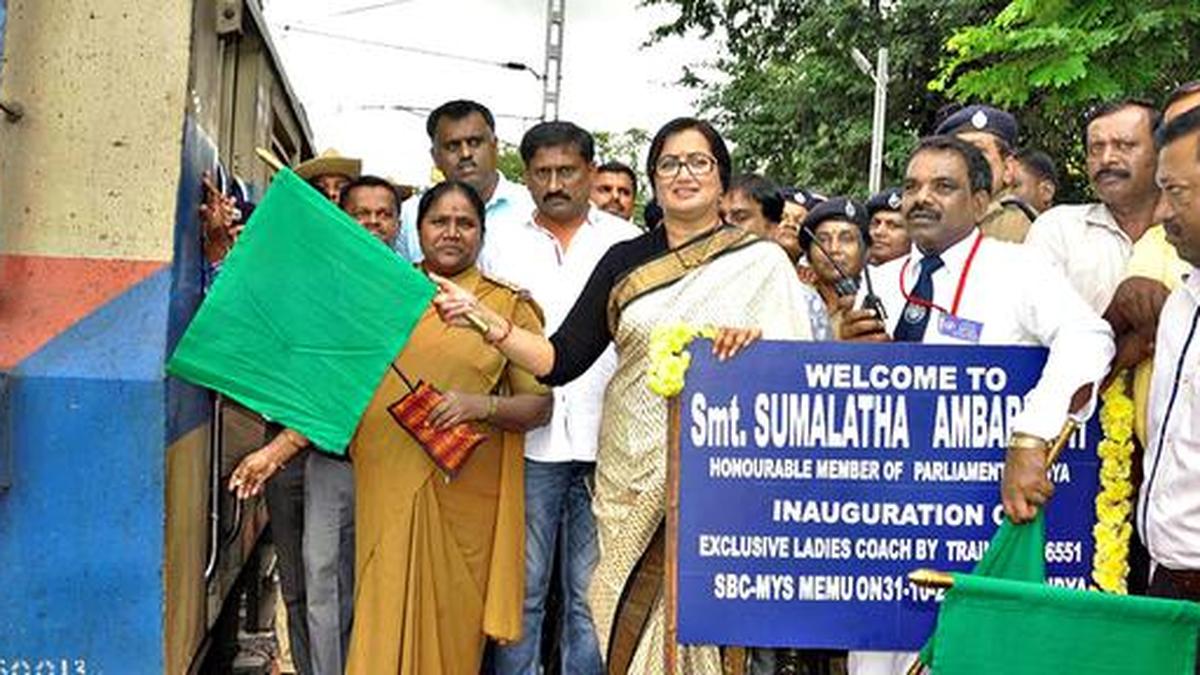 MEMU gets exclusive coach for women passengers - The Hindu