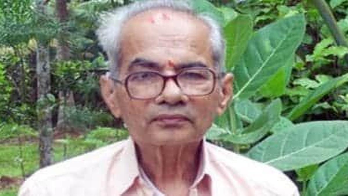 Eminent scholar U.P. Upadhyaya passes away near Udupi - The Hindu