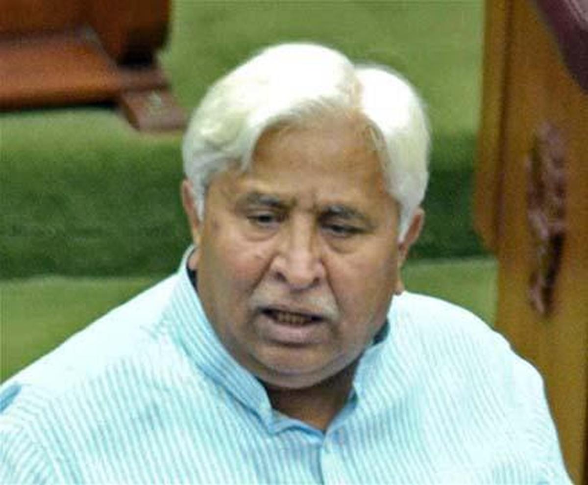 H.K. Patil appeals to human rights panel to approach HC - The Hindu