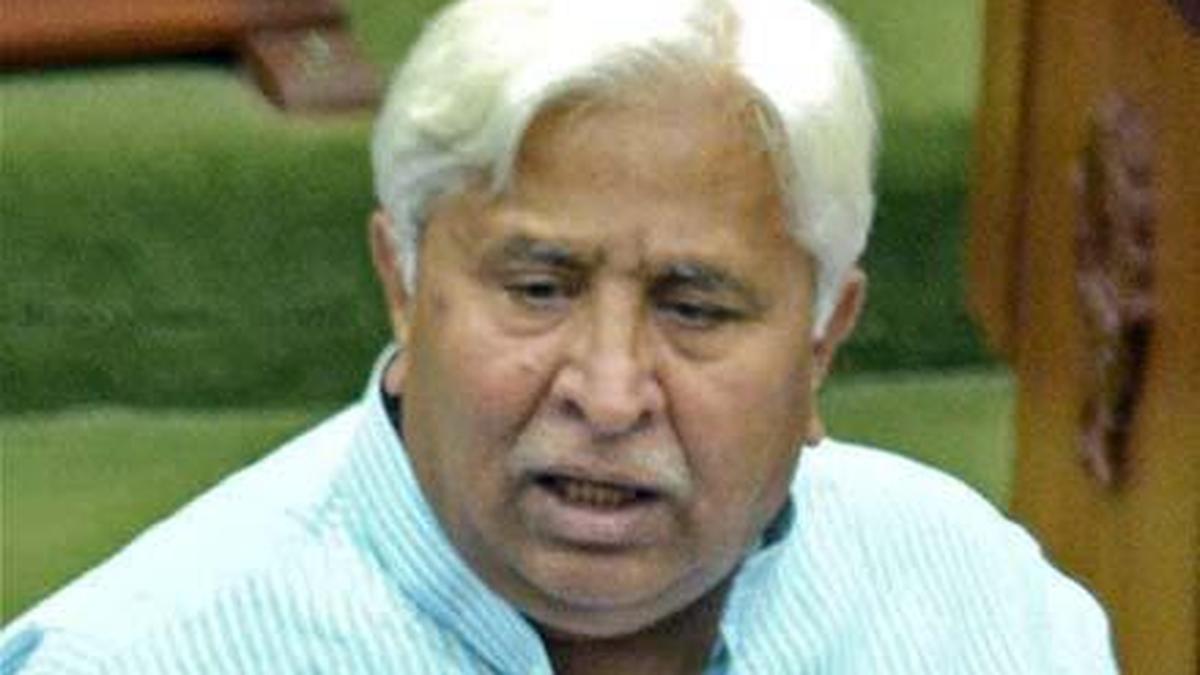 H.K. Patil appeals to human rights panel to approach HC - The Hindu