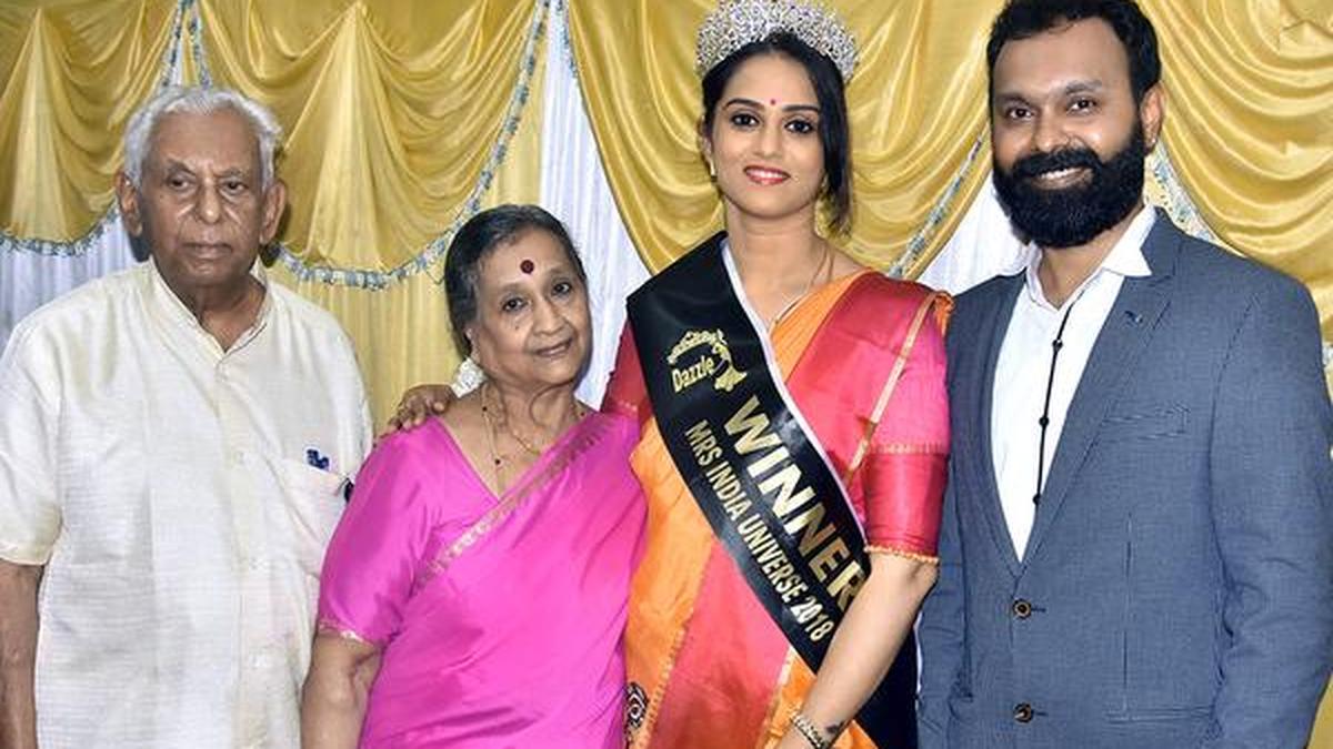 Shivamogga woman is Mrs. India Universe - The Hindu