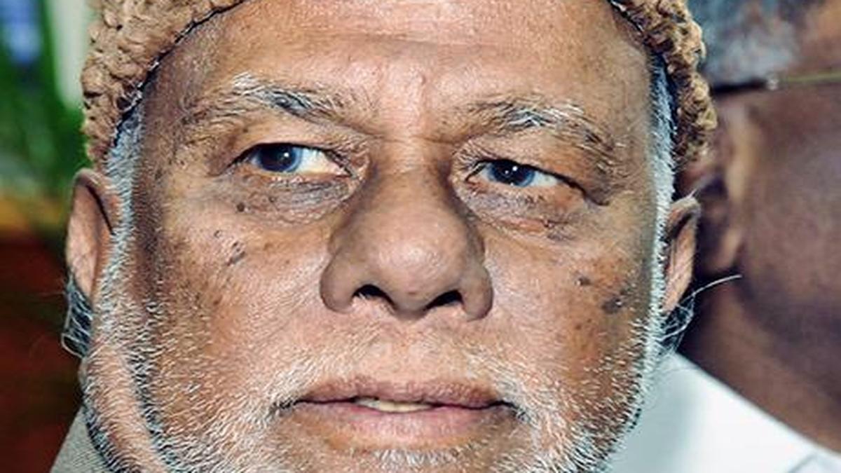 Congress leader Jaffer Sharief hospitalised - The Hindu