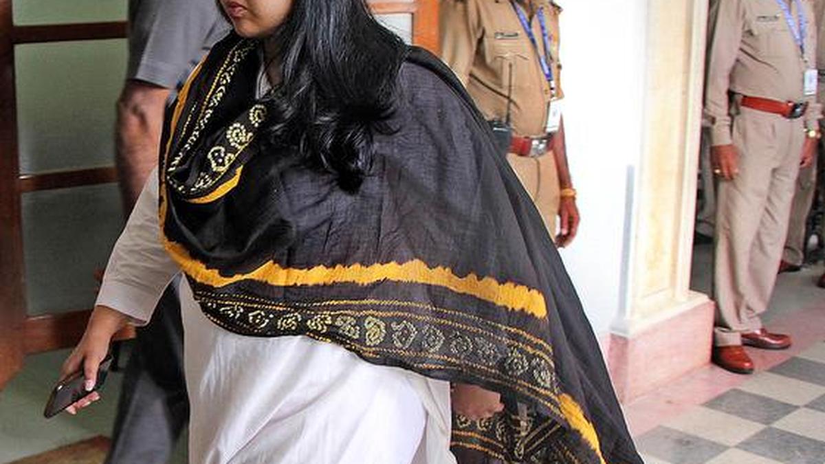 Sowmya Reddy attends CLP meeting - The Hindu